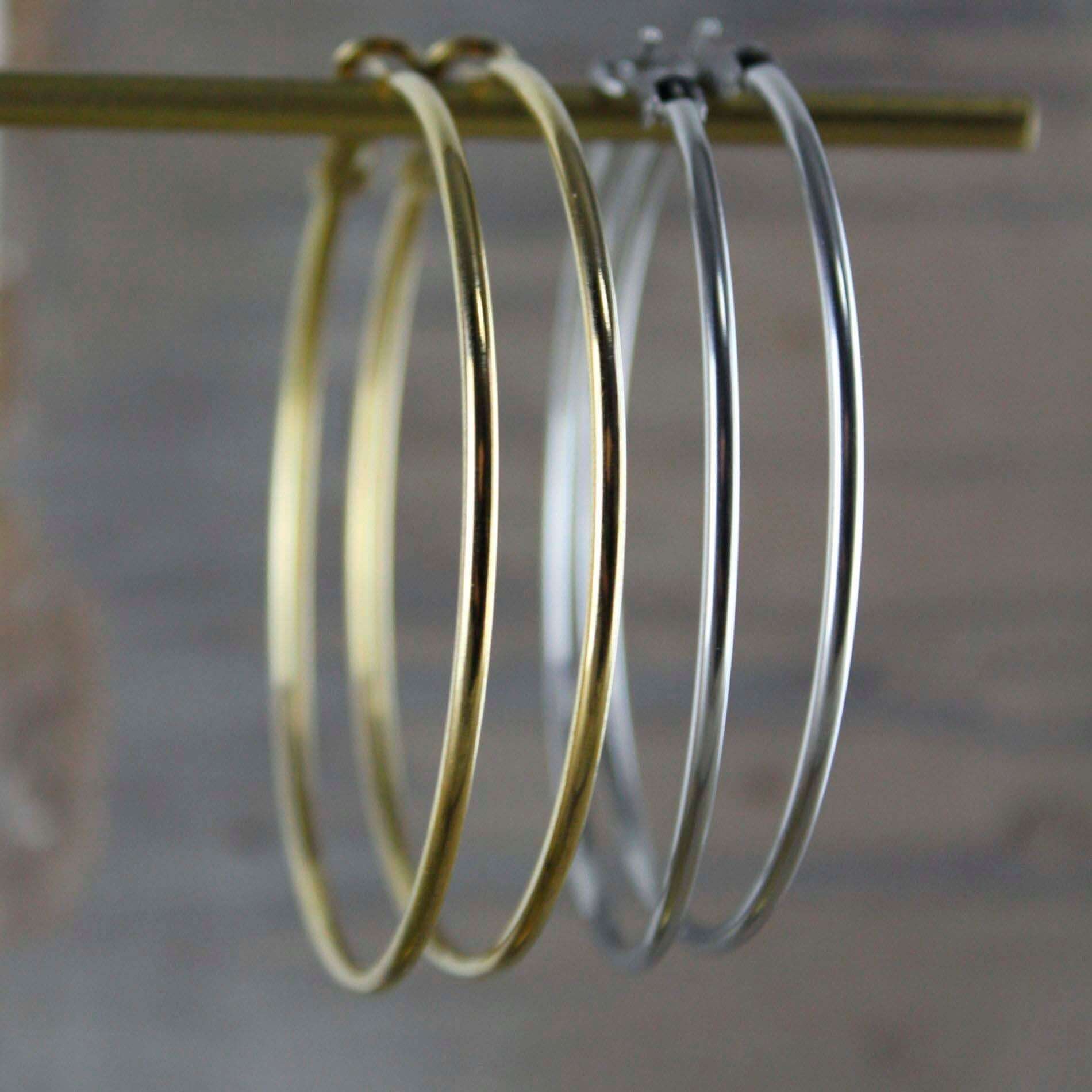 Passion Waterproof Hoop 18K Gold Plating